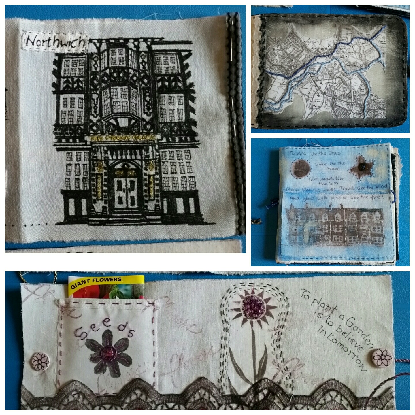 Chelford Embroiderers Guild: 7th & 8th April Frances Pickering Workshop