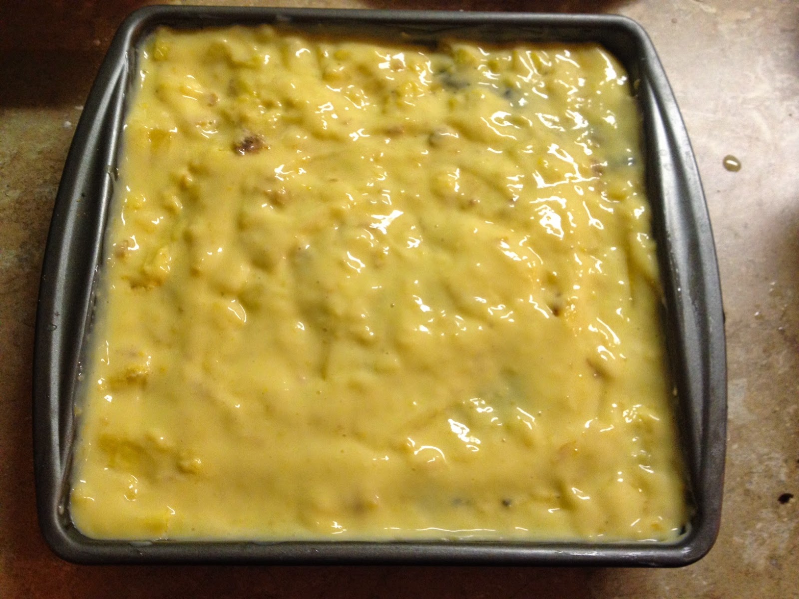 Aysha's Kitchenette: Pineapple Biscuit Pudding