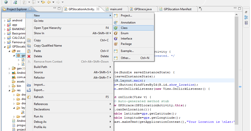 GR SOLUTION: Develop a native application that uses GPS location ...