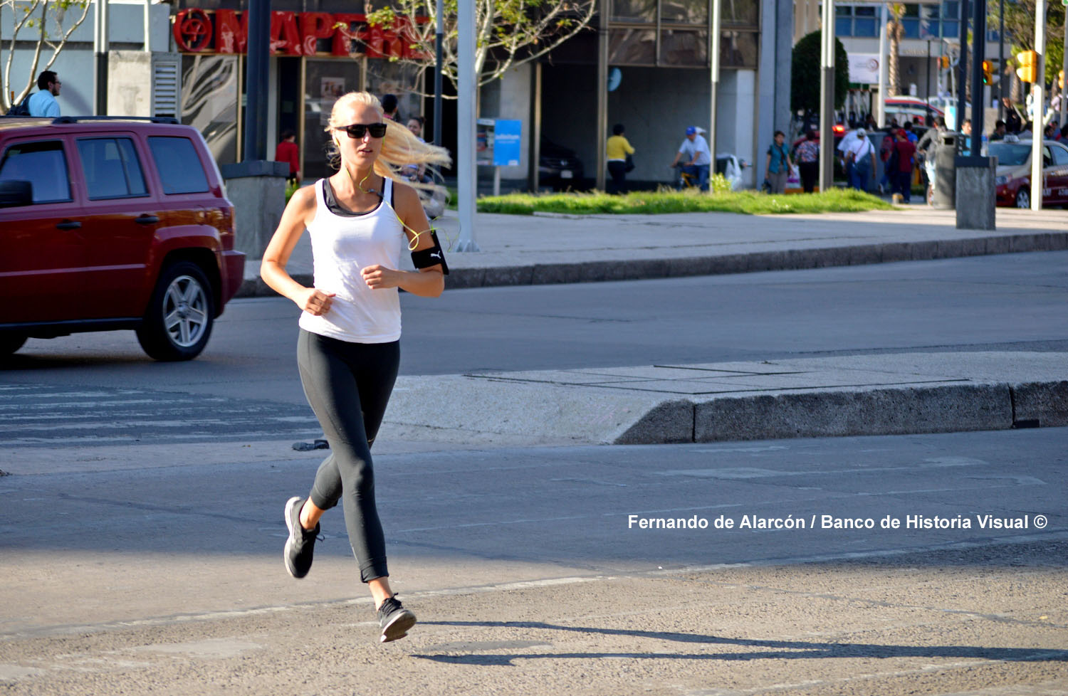 Banco de Historia Visual ©: La corredora.