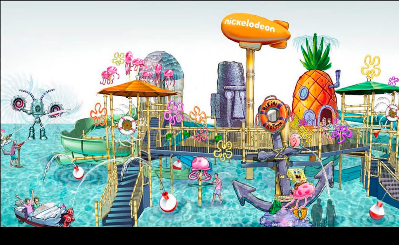 Nickelodeon Hotel Map