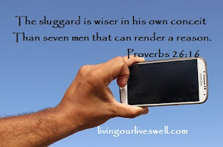 Living Our Lives Well: Proverbs 26 Scripture Pictures