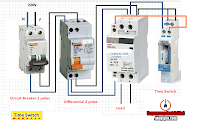 Electrical diagrams: TIME SWITCH