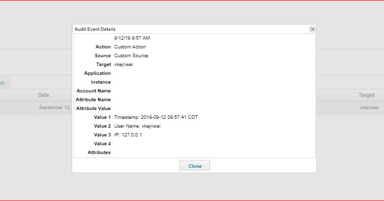 SAILPOINT IDENTITY IQ: Sailpoint IdentityIQ Custom Auditing Sample code