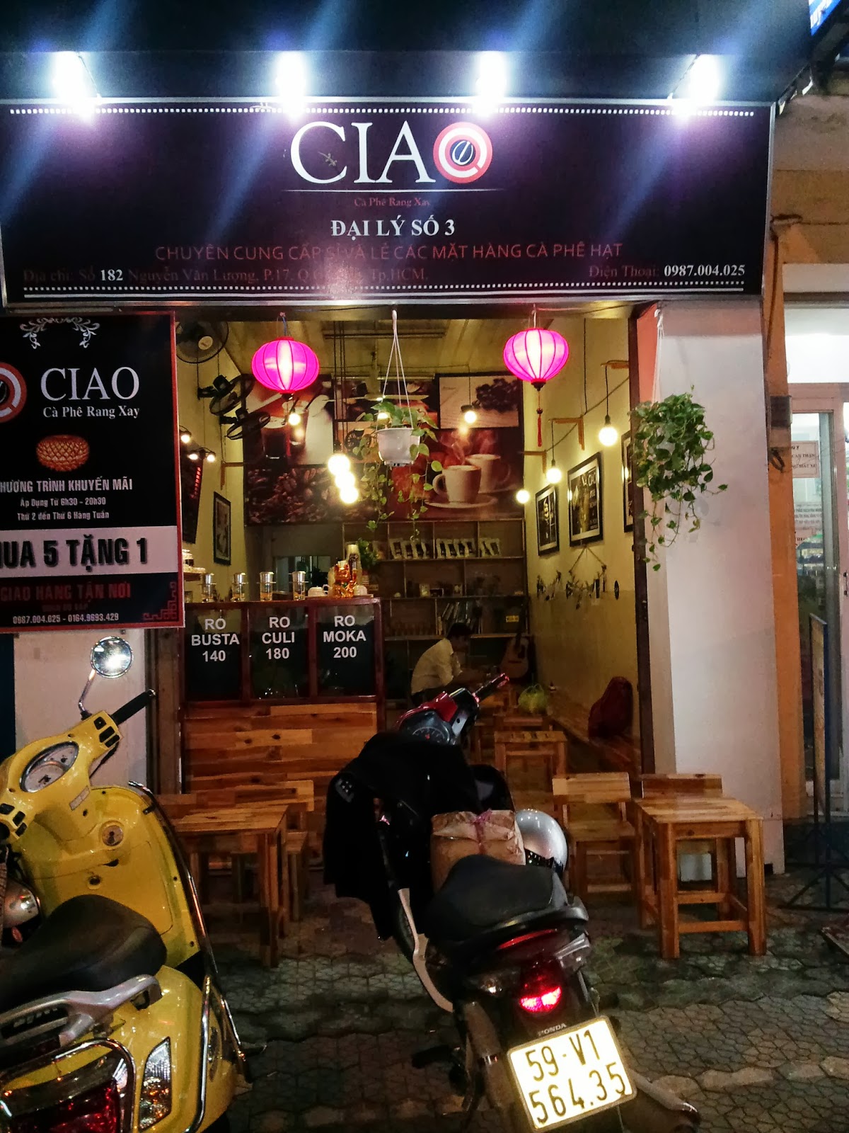 CIAO COFFEE | CAFE CIAO NGUYỄN VĂN LƯỢNG: Cafe Nguyễn Văn Lượng