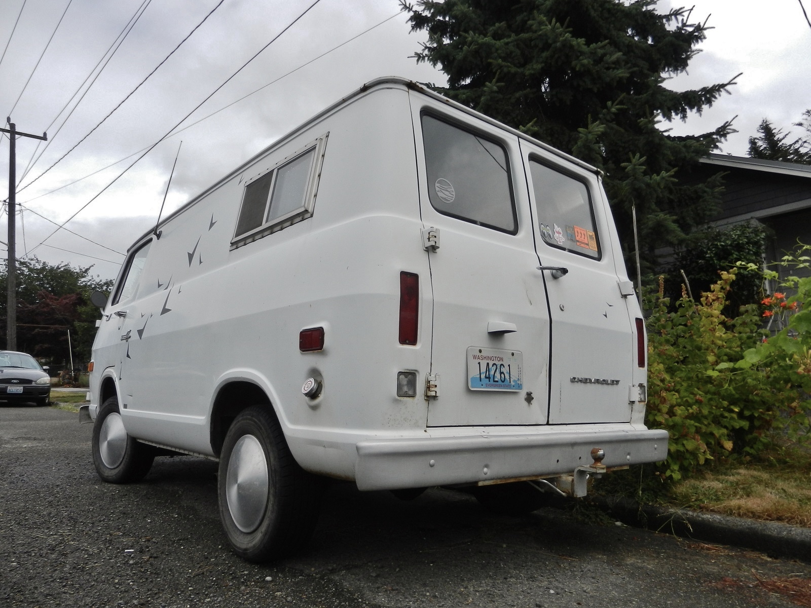 Seattle's Parked Cars: 1969 Chevy Van