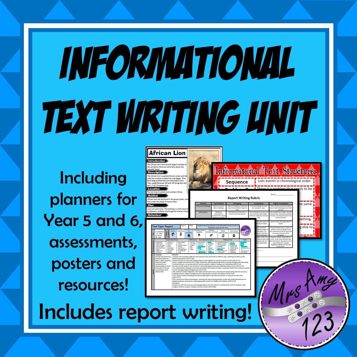 MrsAmy123: Report Writing/Informational Texts