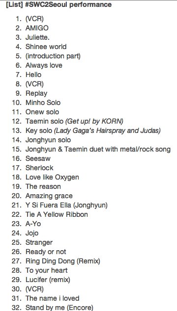 My Soul in Seoul: Things I forgot to say last post and SHINee concert!