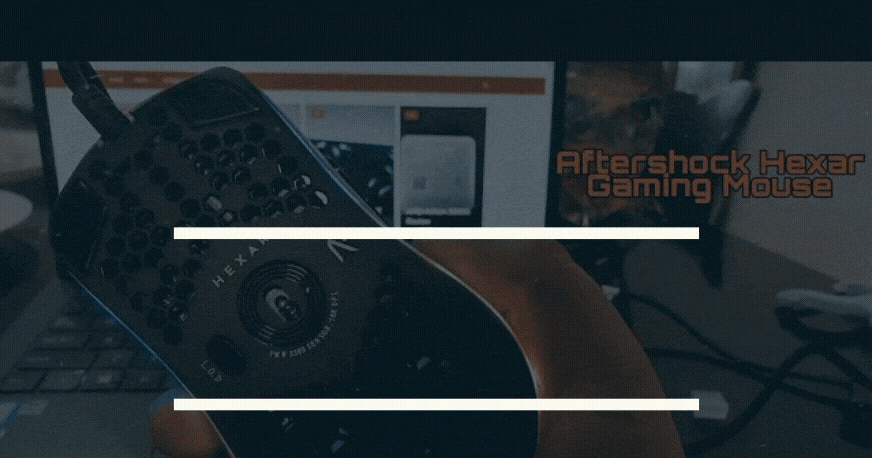 Aftershock Hexar Gaming Mouse Review, Complete with Software