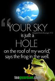 Kantipadam - The Path of Light: The frog in the well