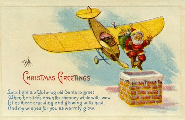 A Collection of 17 Cute and Funny Vintage Christmas Cards ~ Vintage ...