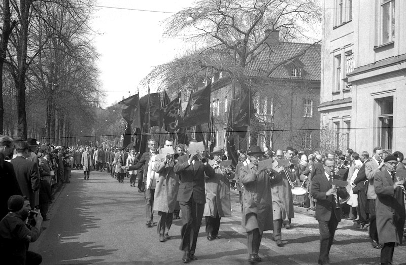 ON THE ROAD Archives: 1st of May 1959. Stockholm, Sweden