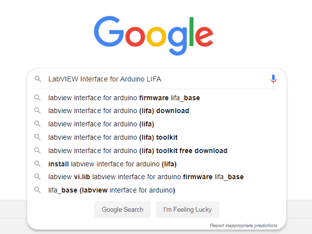 Download and Install LabVIEW Interface for Arduino (LIFA) toolkit ... Download and Install LabVIEW Interface for Arduino (LIFA) toolkit ...