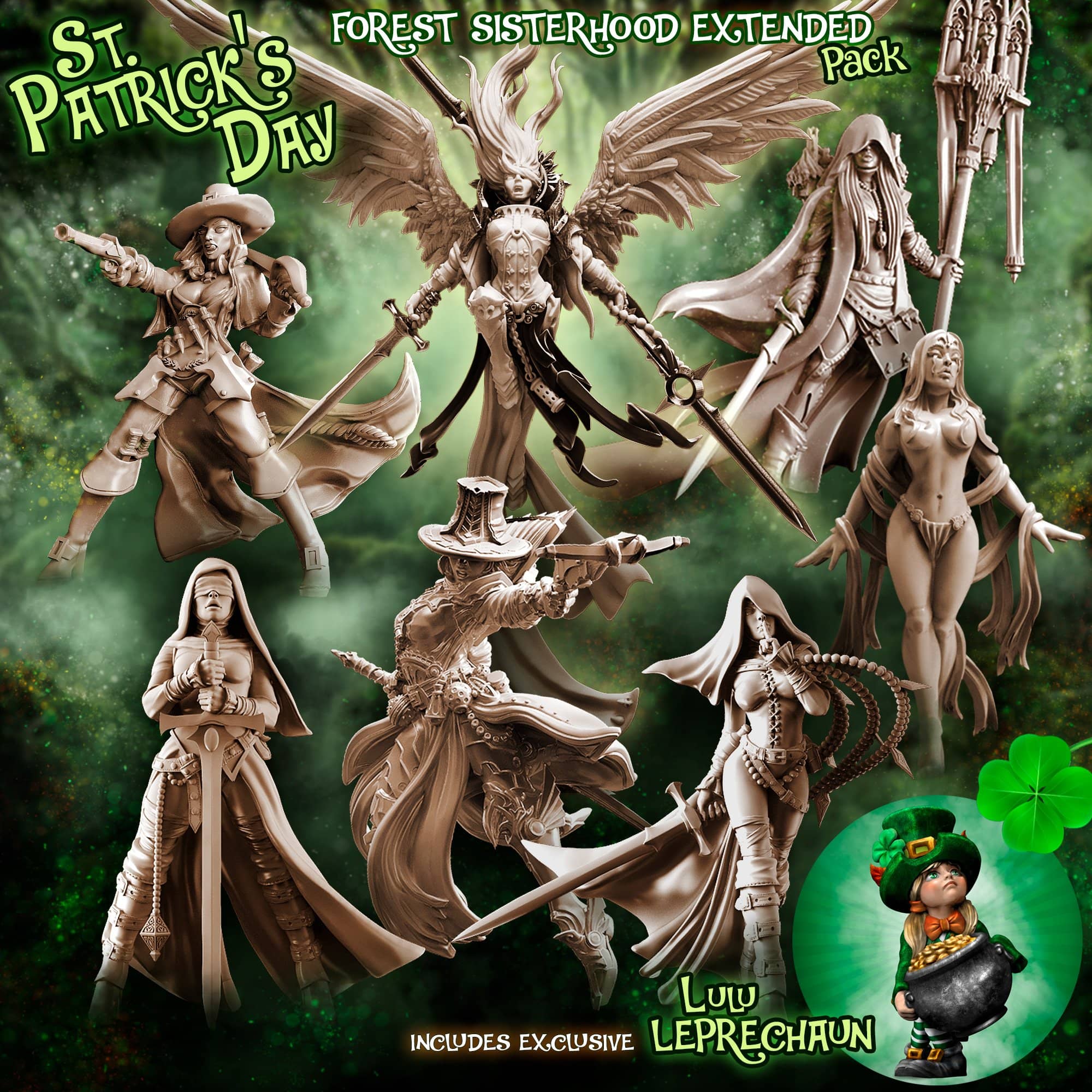 St. Patricks Day Heroine Packs - Faeit 212