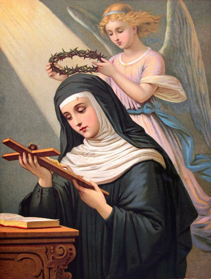 leggoerifletto: Omaggio a Santa Rita da Cascia, 22 maggio