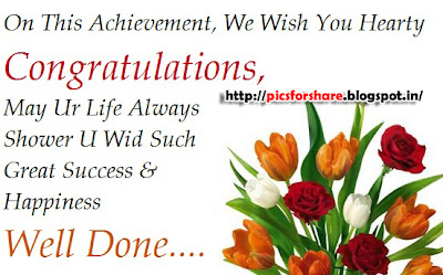 Pics For Share: On This Achievement Congratulations Greeting Card