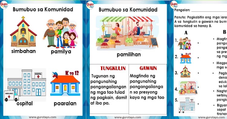 Clip Art Tungkulin Sa Pamayanan