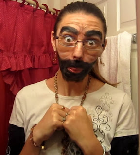 EasyMeWorld: Halloween Werewolf Slash Face Painting Tutorial