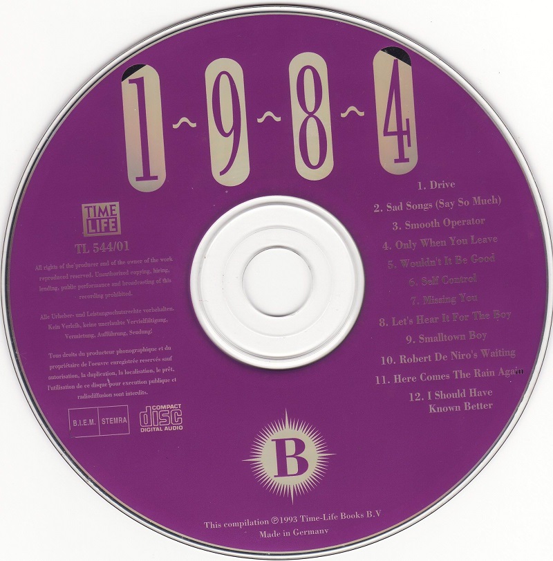 On The Road Again: Various Artists "The 80's Collection 1984 (Time Life ...