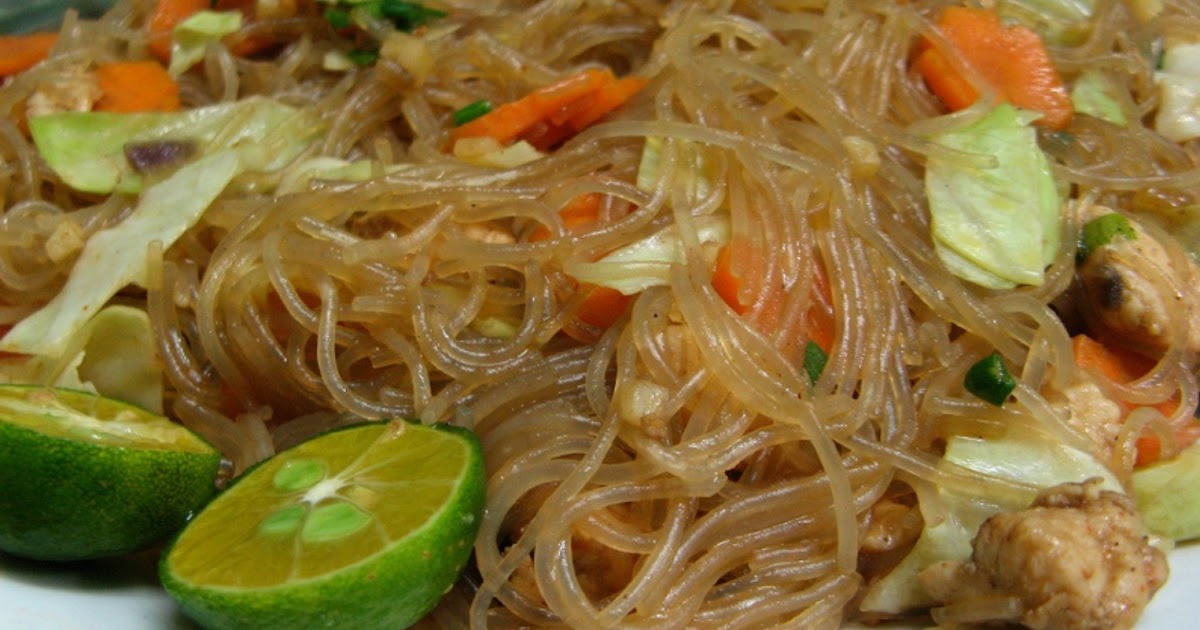 Filipino Pancit Bihon -- Easy Recipe!