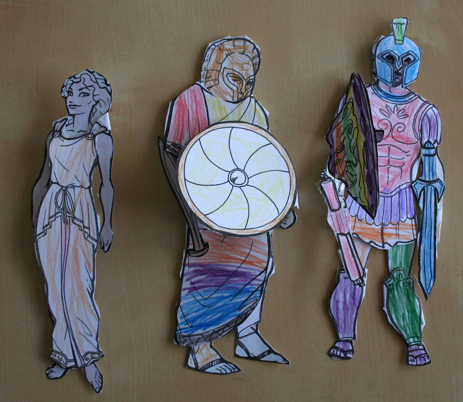 Creating and Educating: Greek Paper Dolls