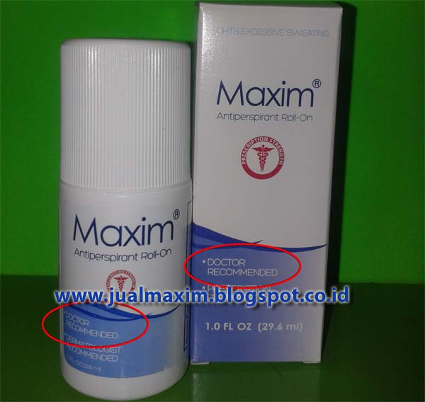 Jual Maxim Deodorant Antiperspirant | Maxim Plus Asli Roll On ...