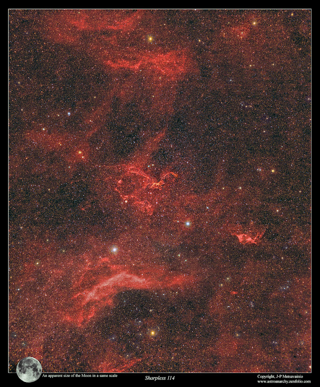 Astro Anarchy: Sharpless 114, the Flying Dragon Nebula