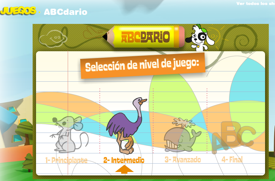 Lengua Castellana: Juegos para practicar el orden alfabético