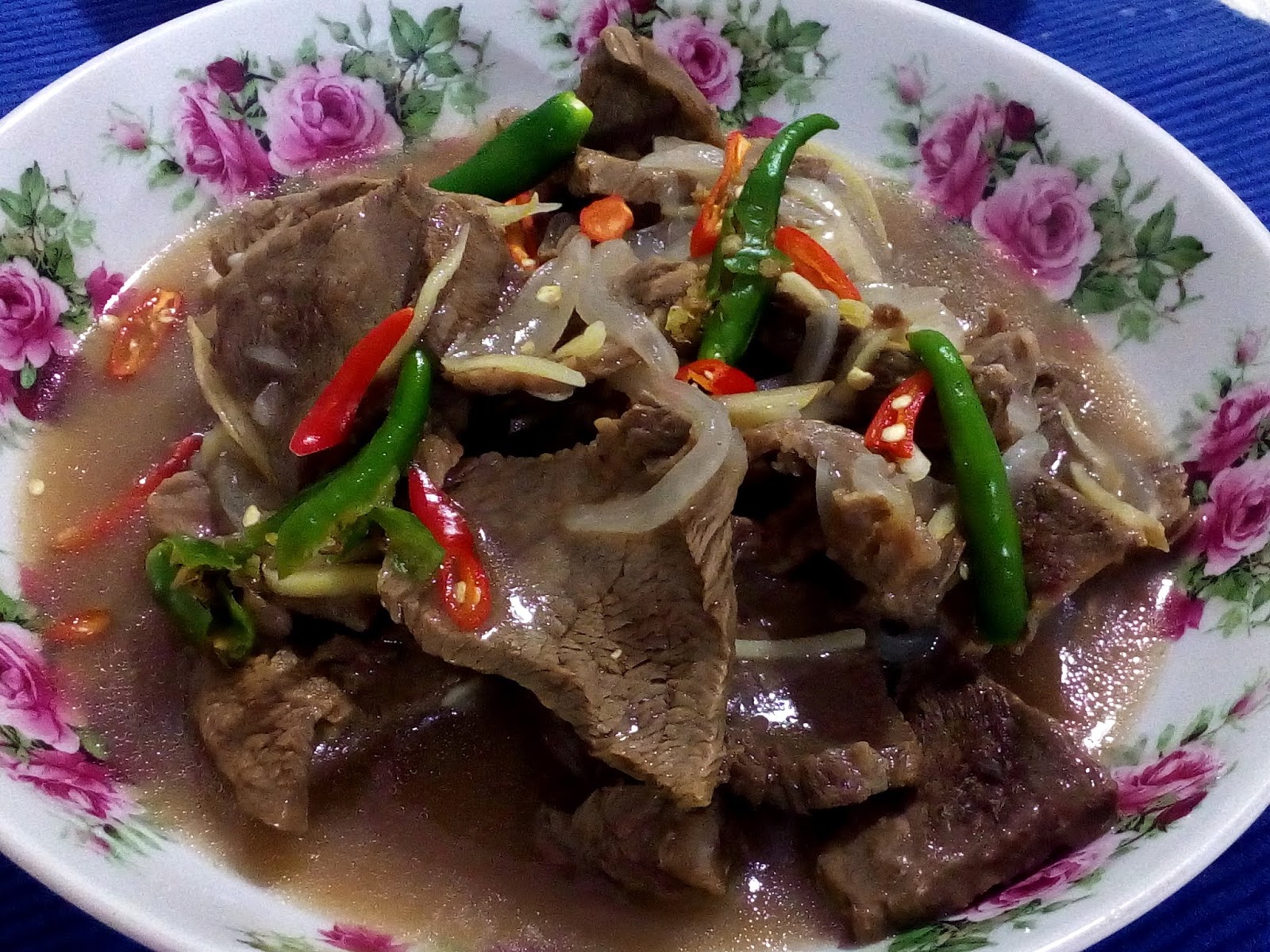 SurayaMSyed: Daging Masak Halia