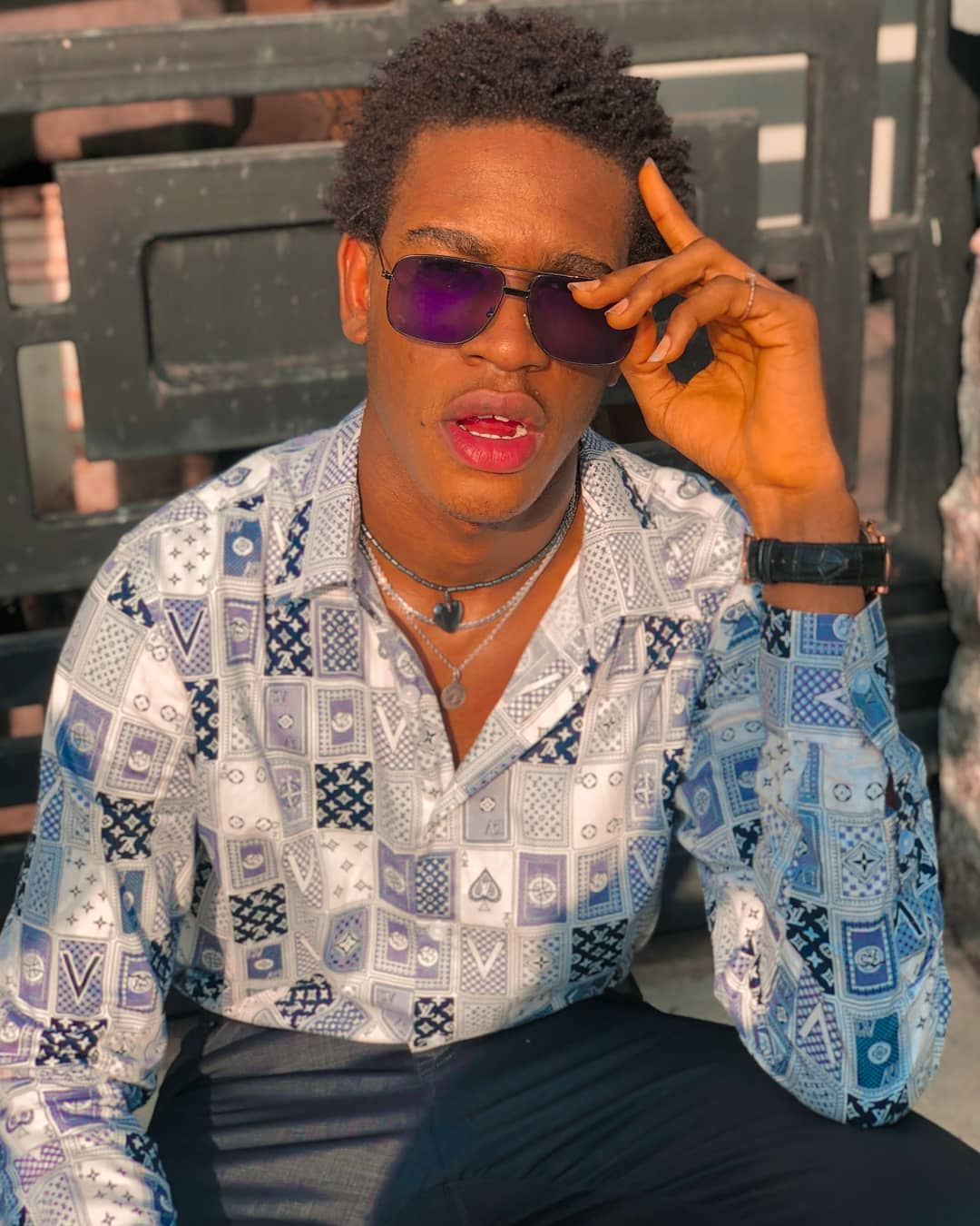 Height : Emmanuel Esiet is tall and slim.