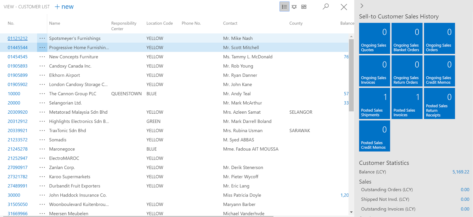 New look on List Pages - Microsoft Dynamics NAV 2017 - TharangaC