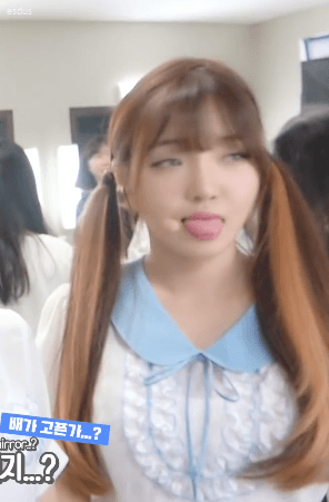 혀 푸는 프로미스나인 노지선 - 걸그룹/연예인 - 움짤저장소