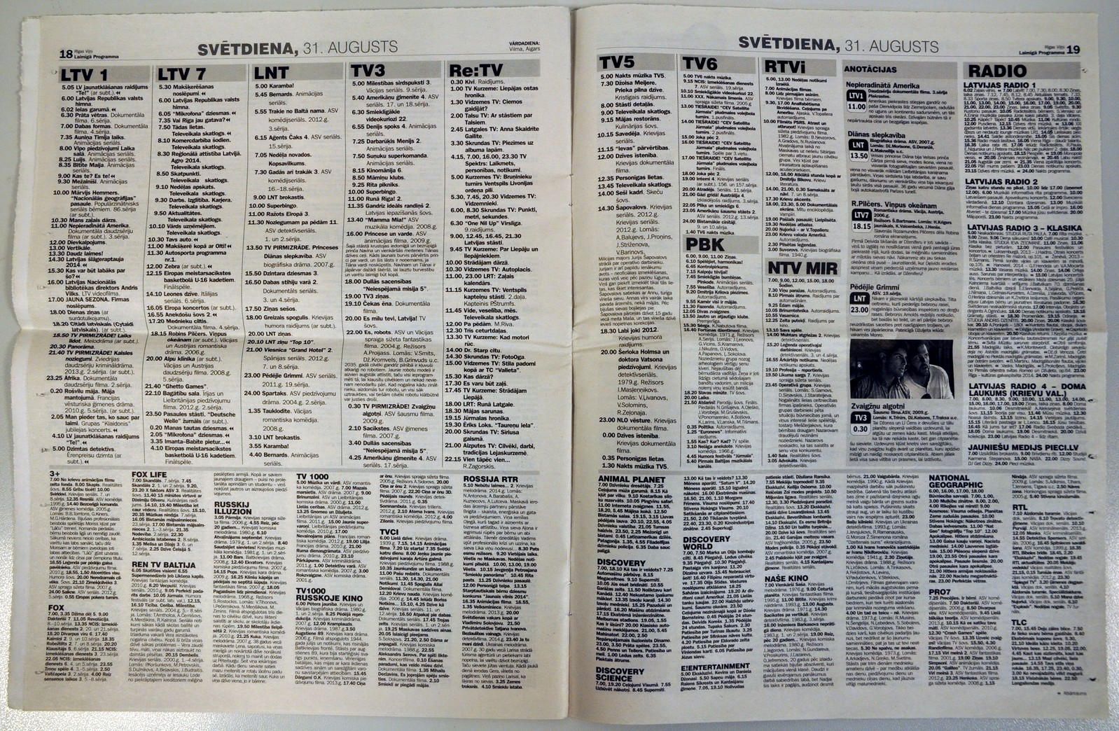 XPLORADIO: Łotwa - tygodniki telewizyjne