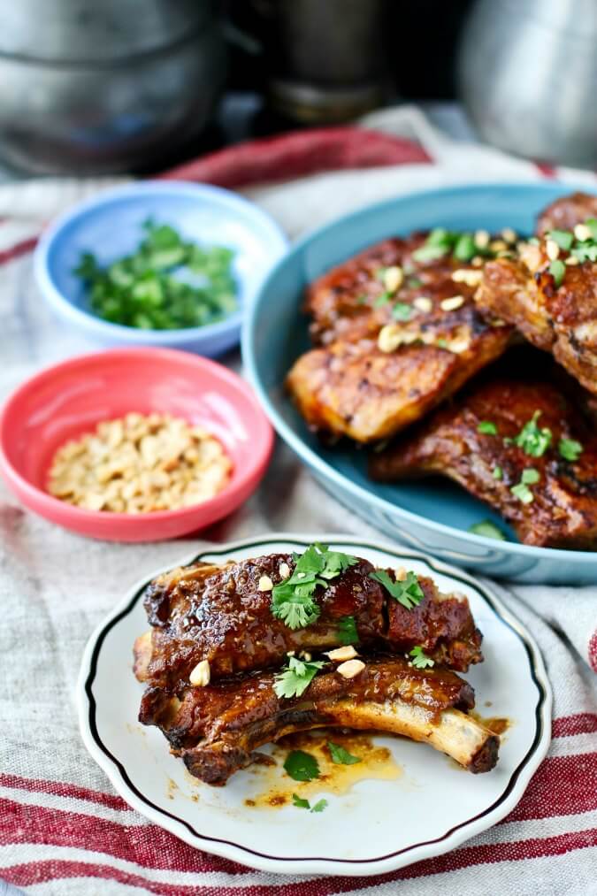 Thai Red Curry Baby Back Ribs (Instant Pot) | Karen's Kitchen Stories