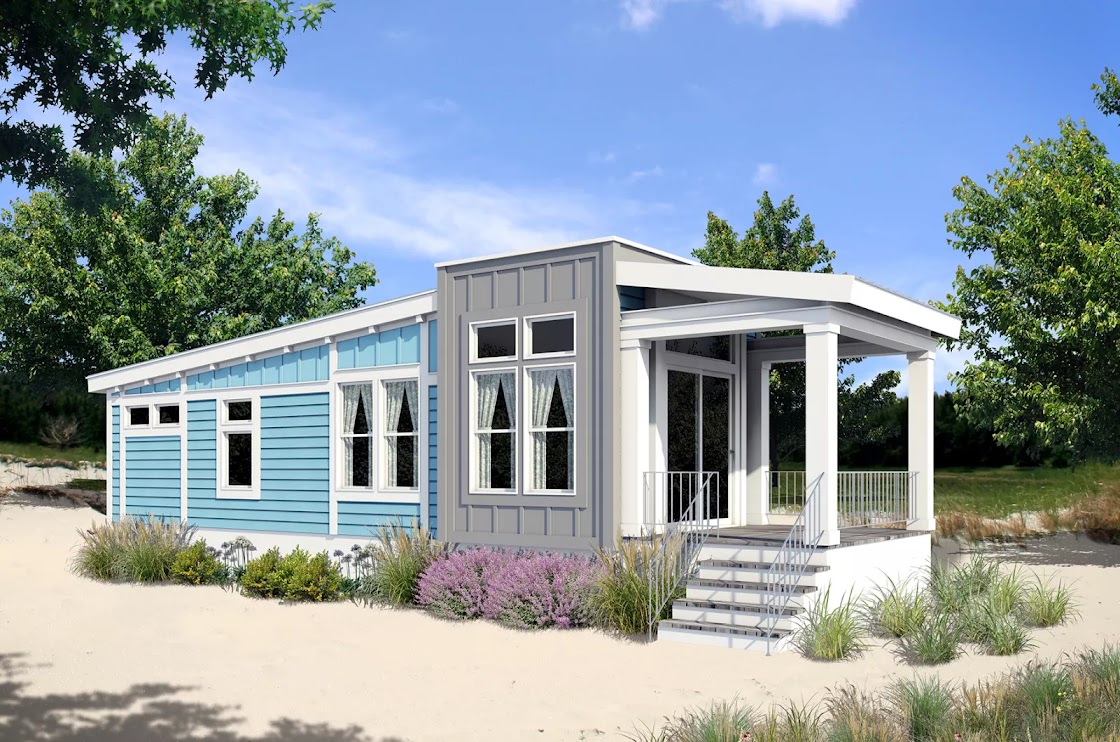 Gorgeous Beautiful Seabreeze Lakeside Luxury Park Models For 6 People