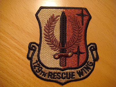 THE USAF RESCUE COLLECTION: USAF 129th Rescue Wing / DCU Patch