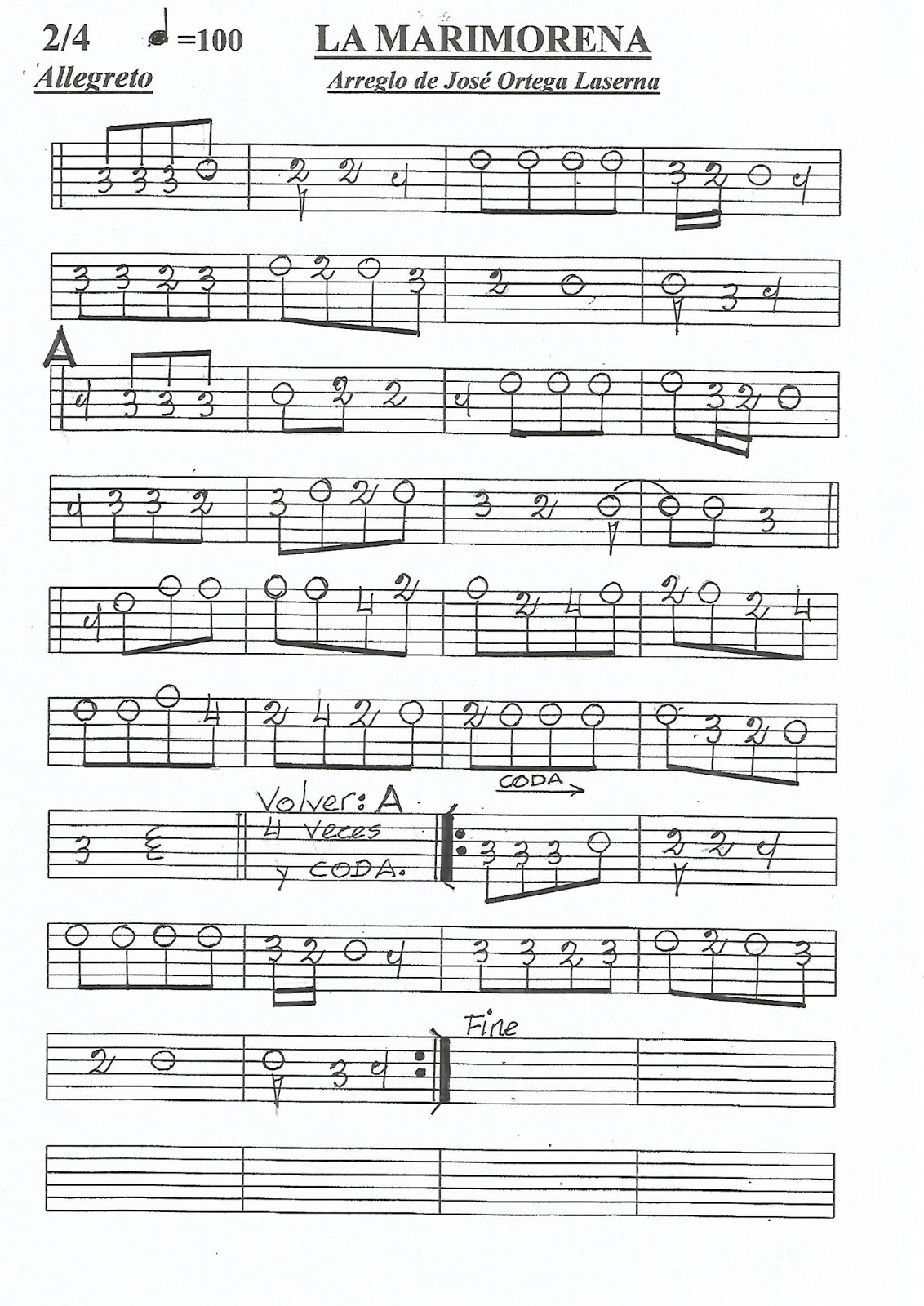 AFUENSANTAMUSICAL.ES: LA MARIMORENA (VILLANCICO)