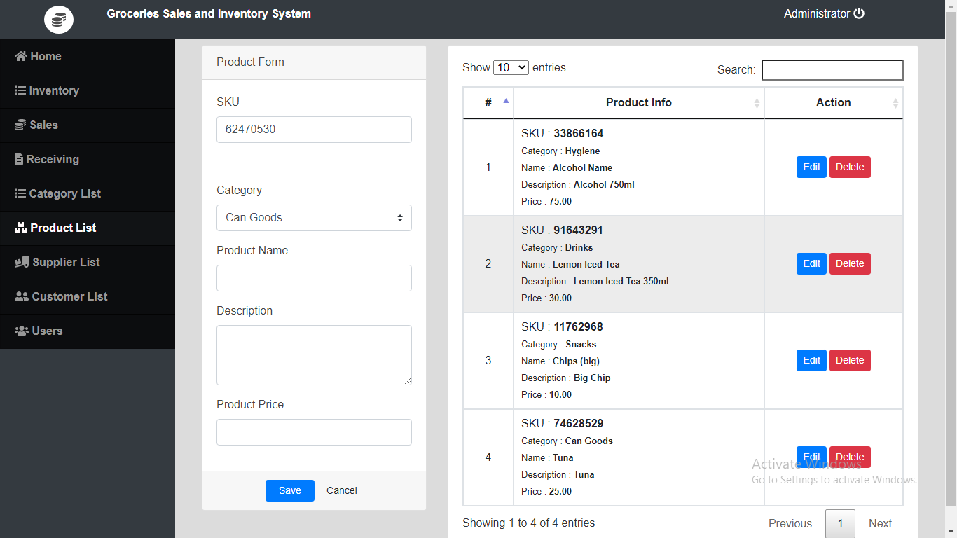 Grocery Sales And Inventory System In PHP MySQL | Campcodes Grocery Sales And Inventory System In PHP MySQL | Campcodes