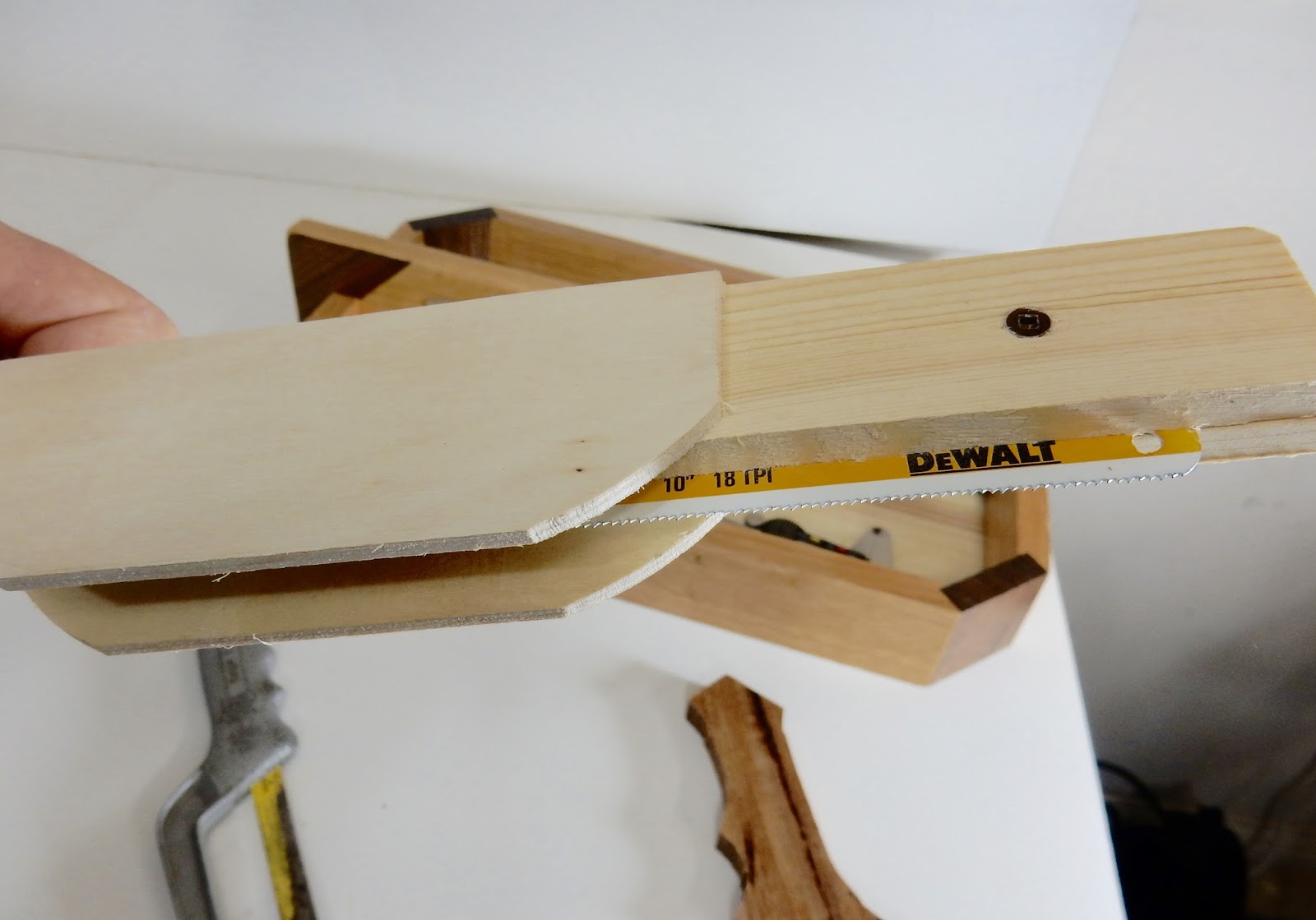 Jax Design: How to make mini hacksaw with wood handle