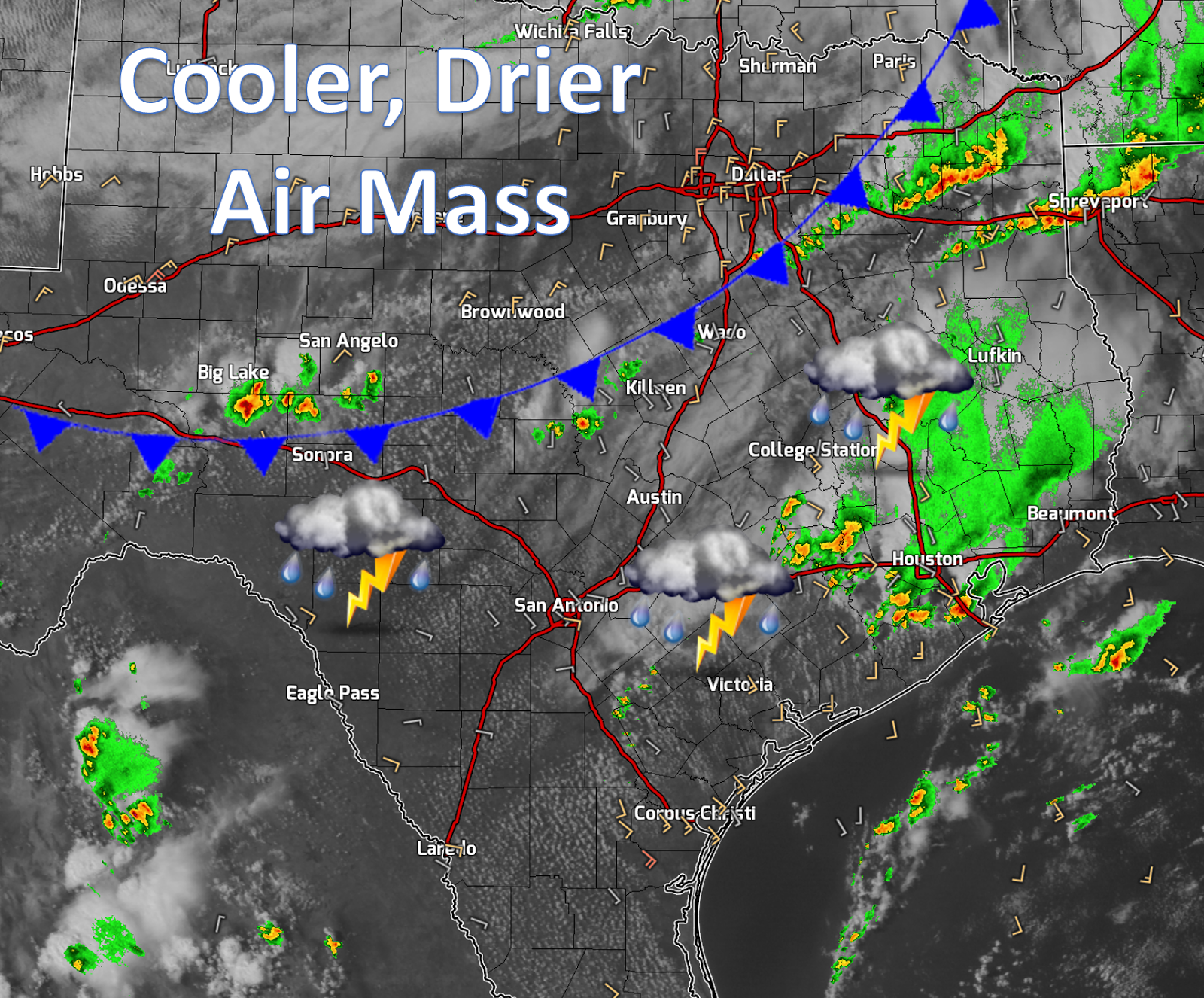 Michael's Weather Blog: August Cool Front, Rain Chances, Tropical Update