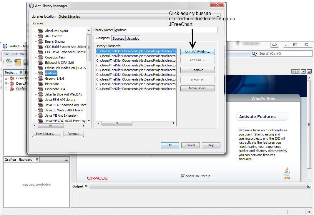 Graficos con JFreeChart - Java