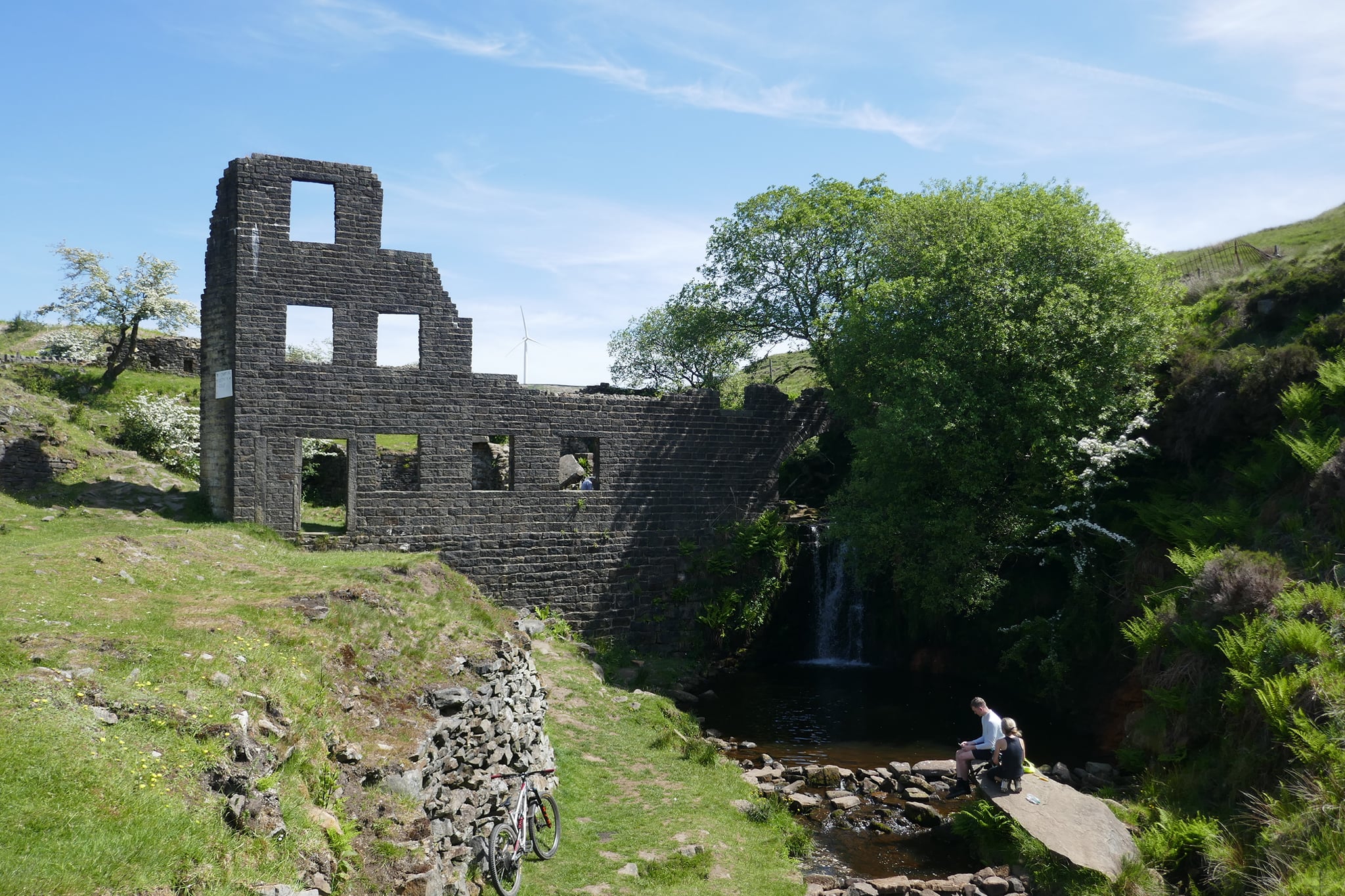 Around Bamford: Around Cheesden Lumb Mills, near Norden, Rochdale.