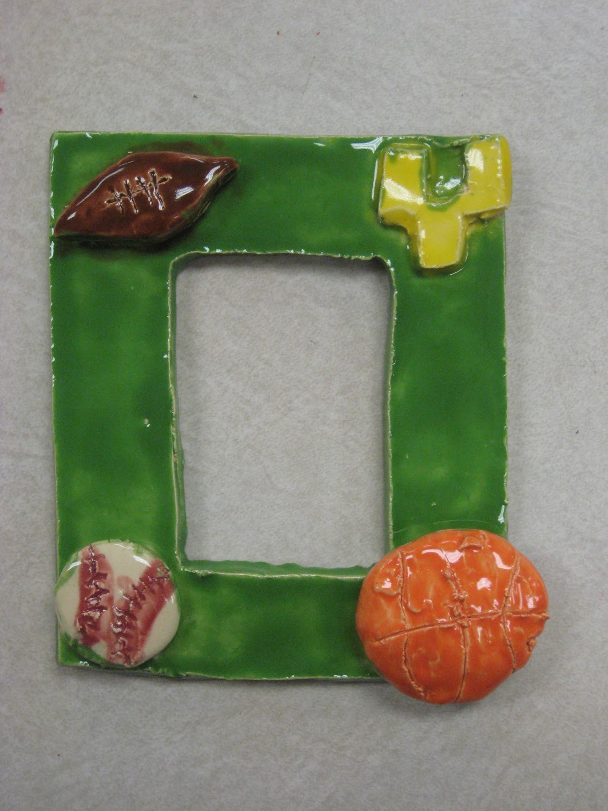 Miss Young's Art Room: Clay Picture Frames with 5th Grade