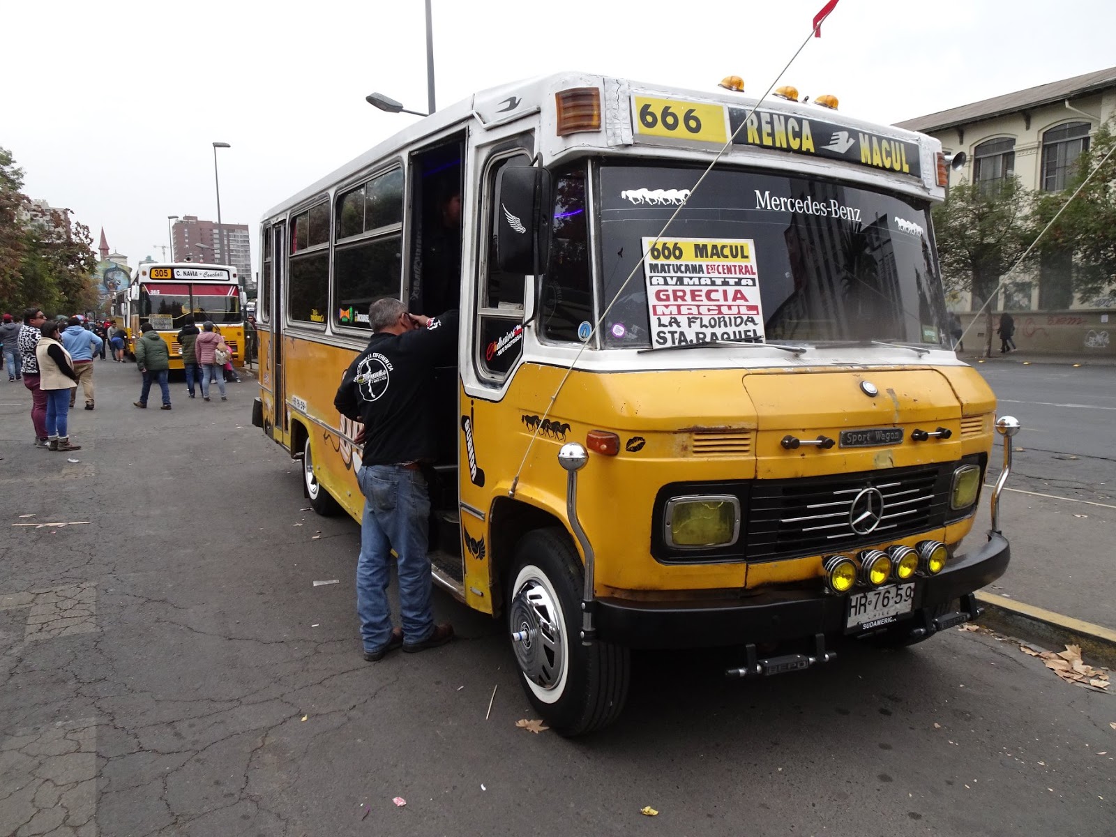 Buses amarillos de Santiago, recordados y nunca olvidados