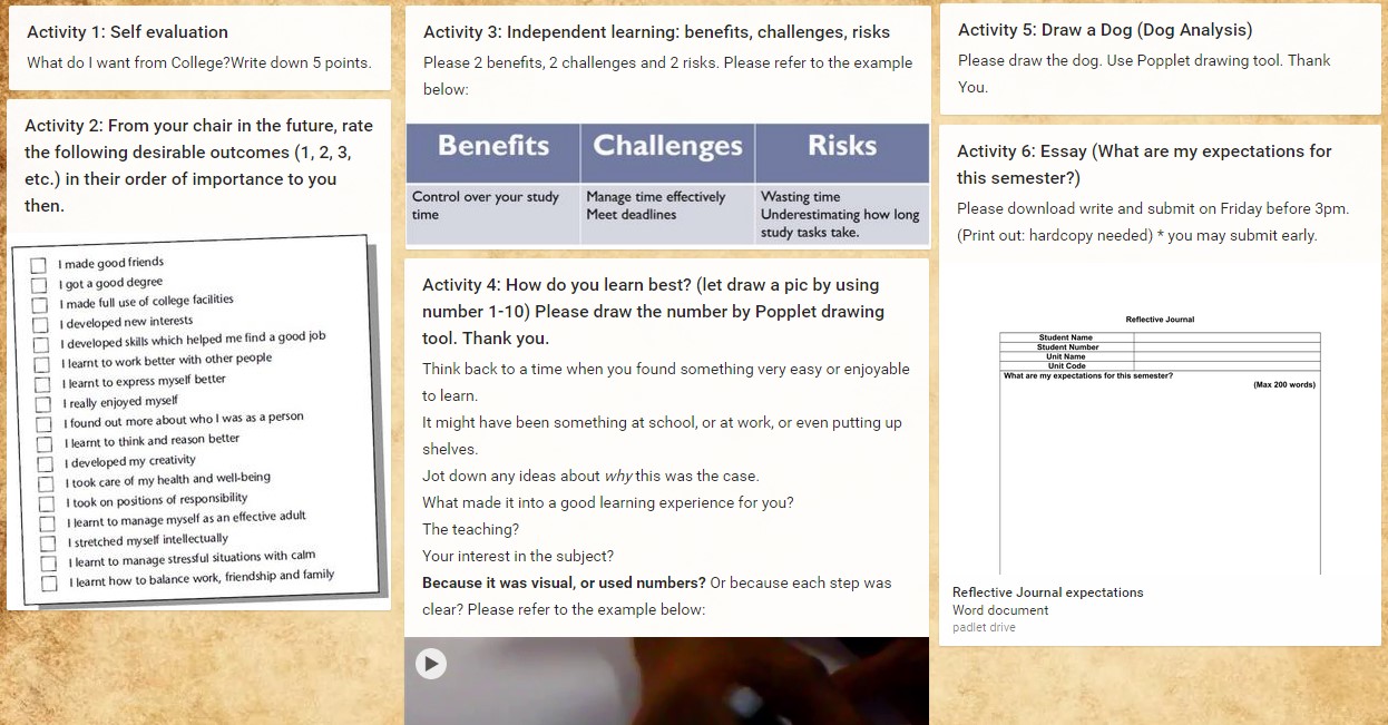 Blended Learning @ (Tech+Education) : How to Use Padlet for class ...