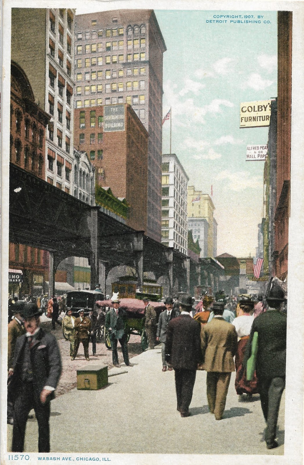 Early Chicago Streetlife: Congestion Everywhere