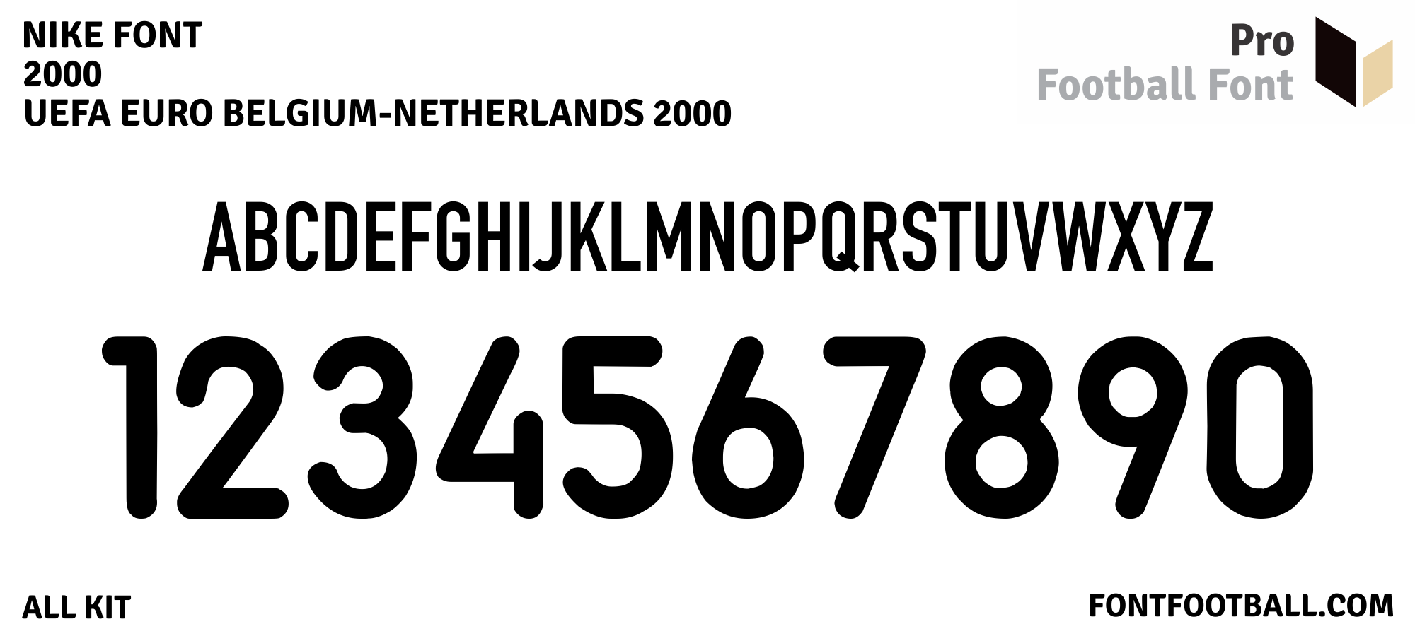 Nike Euro 2000 Font
