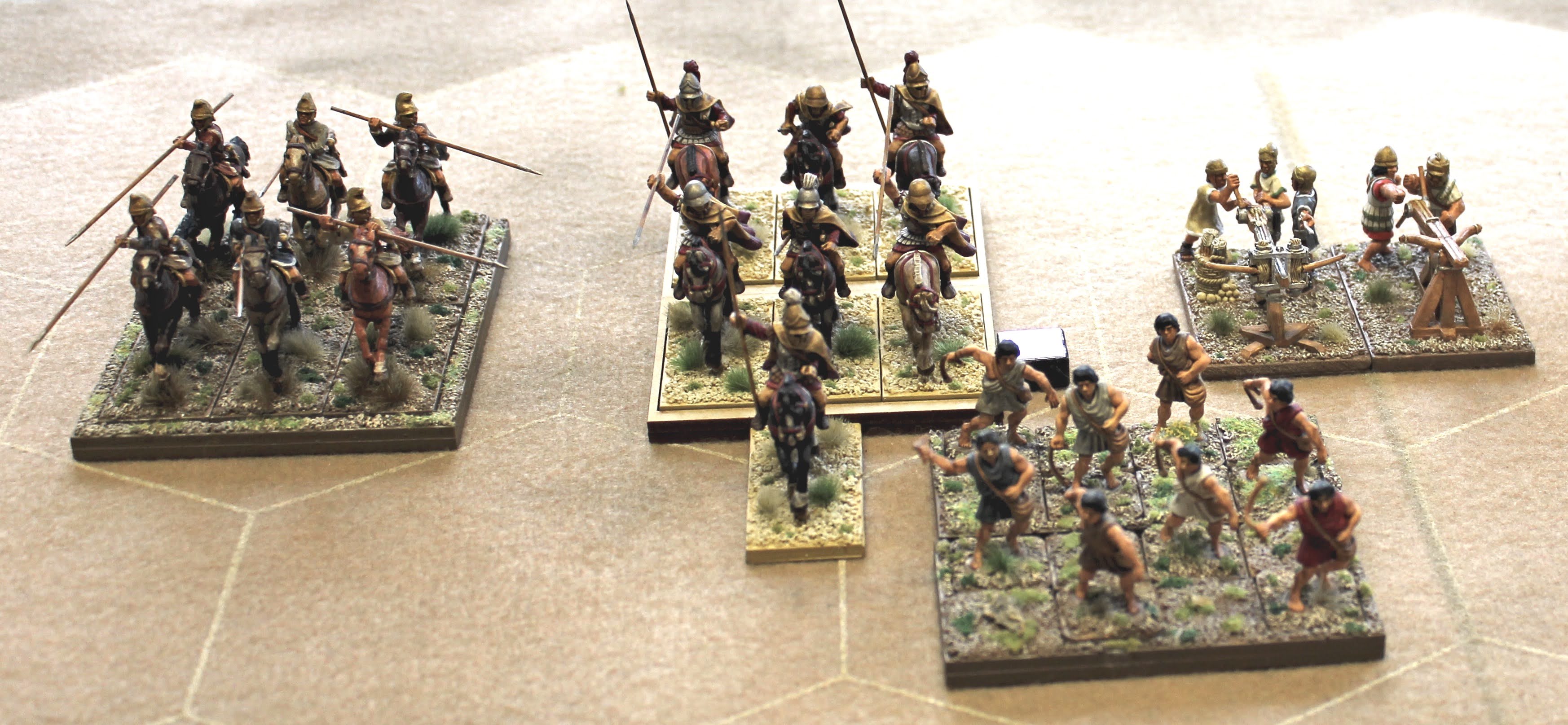 Bucellarii: Jaxartes River 329 BC - Command and Colors Ancients