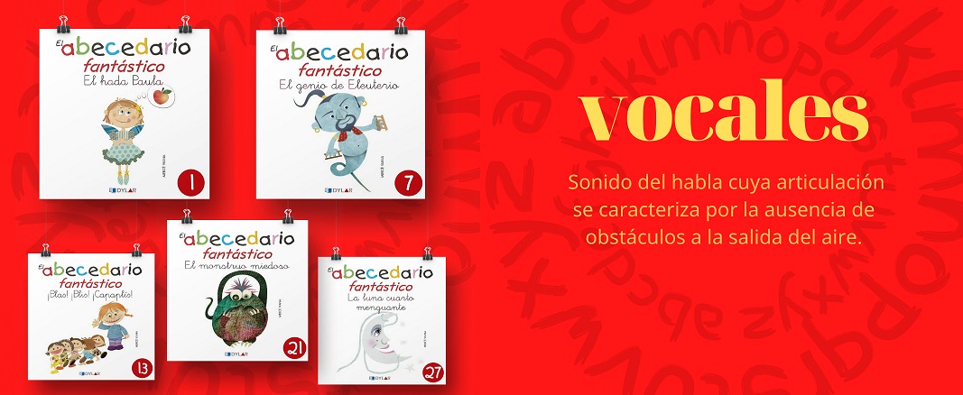 Material educativo: Las vocales, el primer escalón para aprender a leer