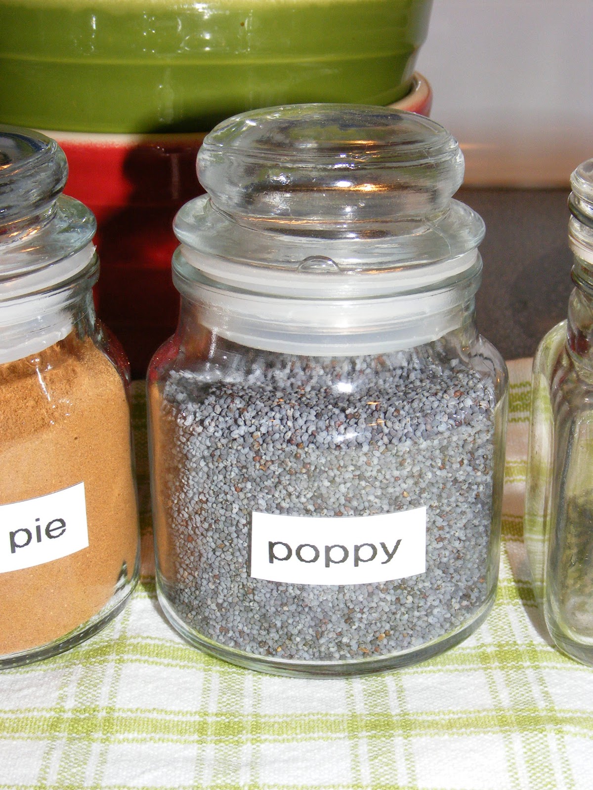 Simple Things, Sweet Life: Miniature Jar Candles Become Spice Jars